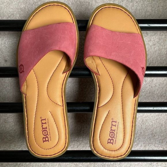 Born | Shoes | Born Women Gudenaleatherslide Sandals New Nwob | Poshmark